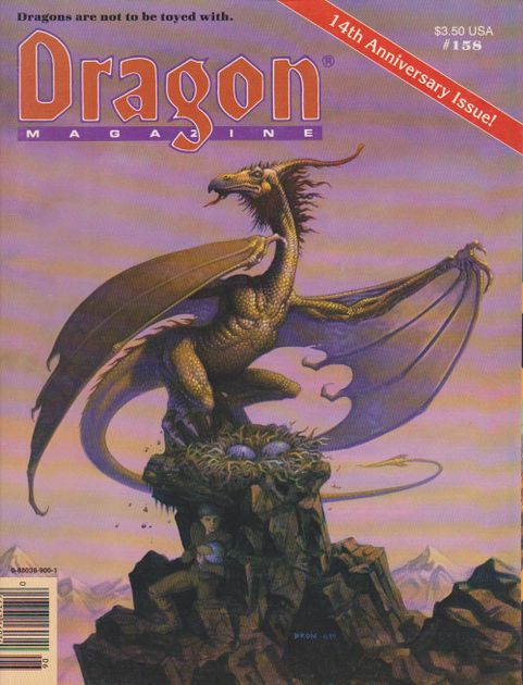 Dragon (Issue 158 - Jun 1990) | Issue | RPGGeek