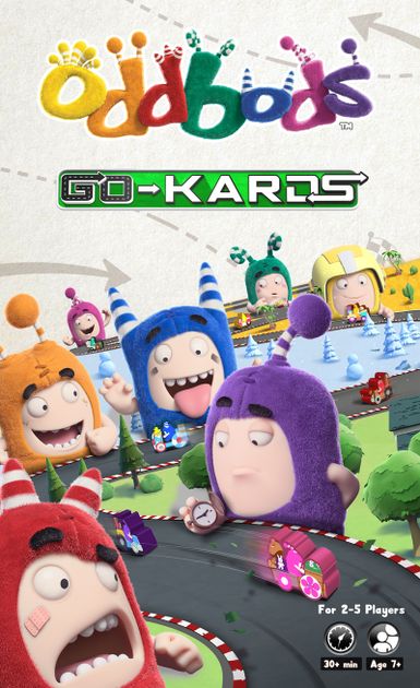 Oddbods Go-Kards | Board Game | BoardGameGeek