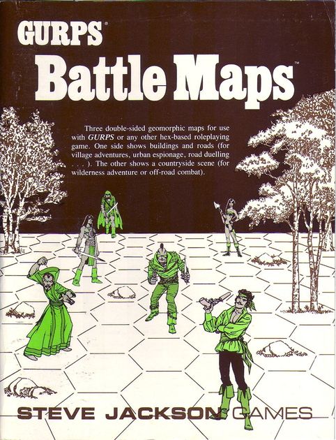 GURPS Battle Maps | RPG Item | RPGGeek