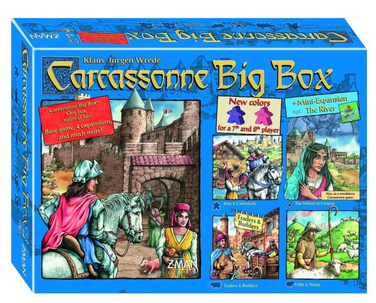 Carcassonne Big Box 5 | Board Game | BoardGameGeek