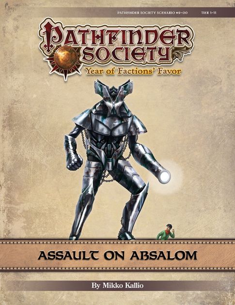 Pathfinder Society Scenario 9-00: Assault on Absalom | RPG Item | RPGGeek