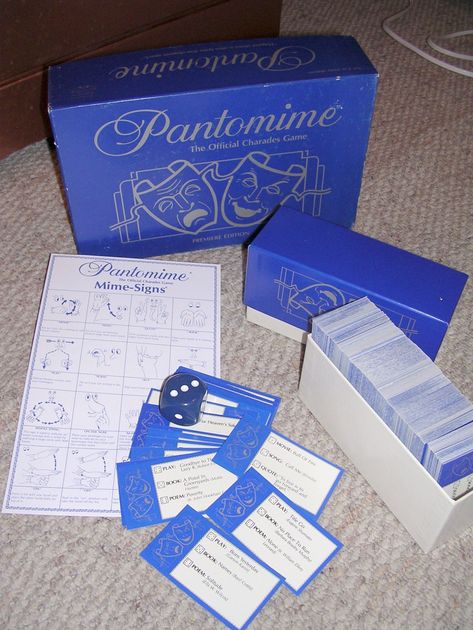 Pantomime | Board Game | BoardGameGeek