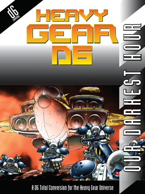 Heavy Gear D6 | RPG Item | RPGGeek