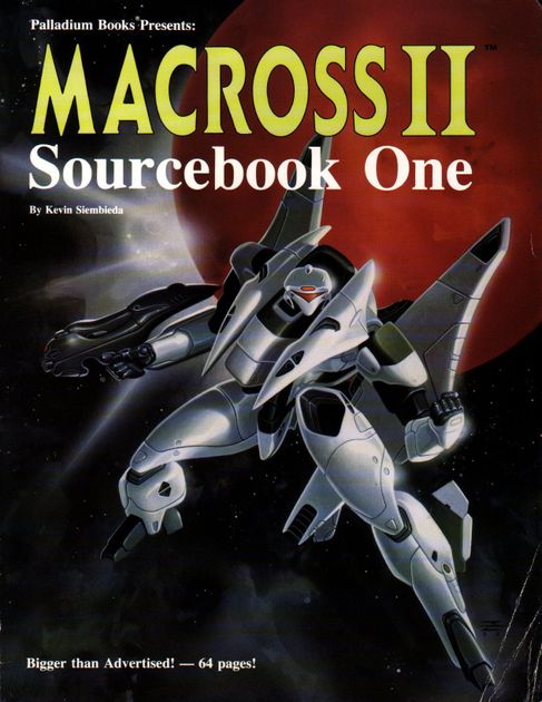 Macross II: Sourcebook One | RPG Item | RPGGeek