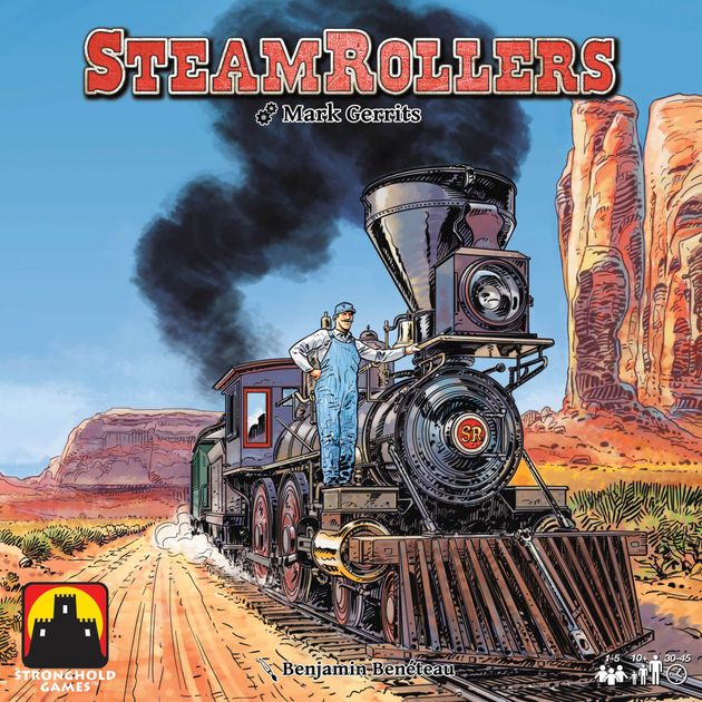 SteamRollers | Board Game | BoardGameGeek