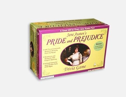 Jane Austen's Pride and Prejudice Trivia Game | Board Game | BoardGameGeek