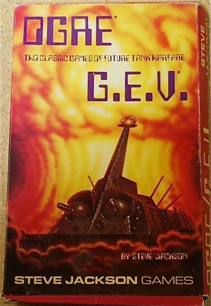 Ogre / G.E.V. | Board Game | BoardGameGeek