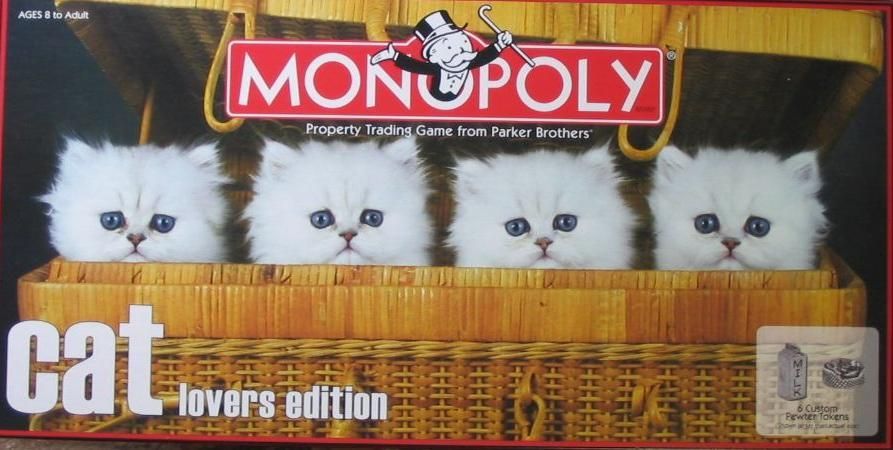 Monopoly: Cat Lovers Edition | Board Game | BoardGameGeek