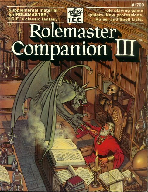 Rolemaster Companion III | RPG Item | RPGGeek