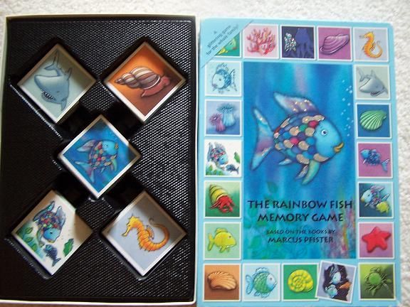 The Rainbow Fish Memory Game | Board Game | BoardGameGeek