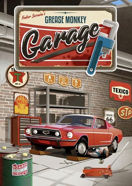 Grease Monkey Garage | Board Game | BoardGameGeek