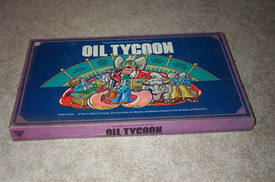 Oil Tycoon | Board Game | BoardGameGeek