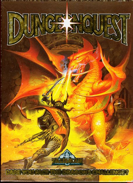 DungeonQuest | Board Game | BoardGameGeek