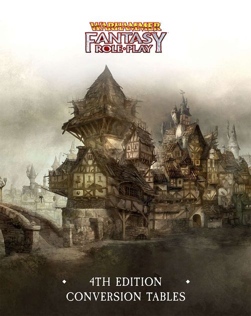 Warhammer Fantasy Roleplay 4th Edition Conversion Tables | RPG Item ...