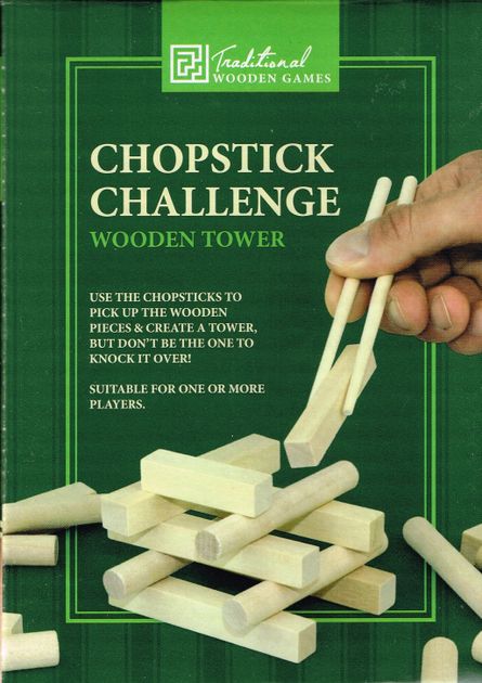 Chopstick Challenge: Wooden Tower | Board Game | BoardGameGeek