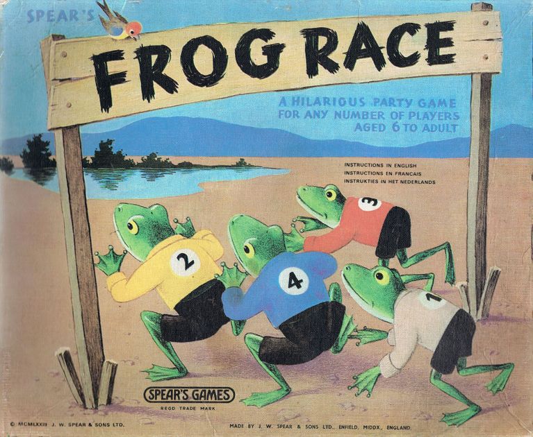 Frog Race | Board Game | BoardGameGeek