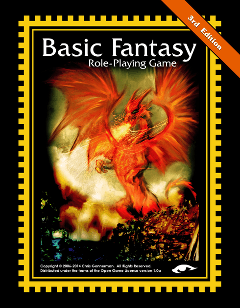 Basic Fantasy Role-Playing Game (3rd Edition) | RPG Item | RPGGeek