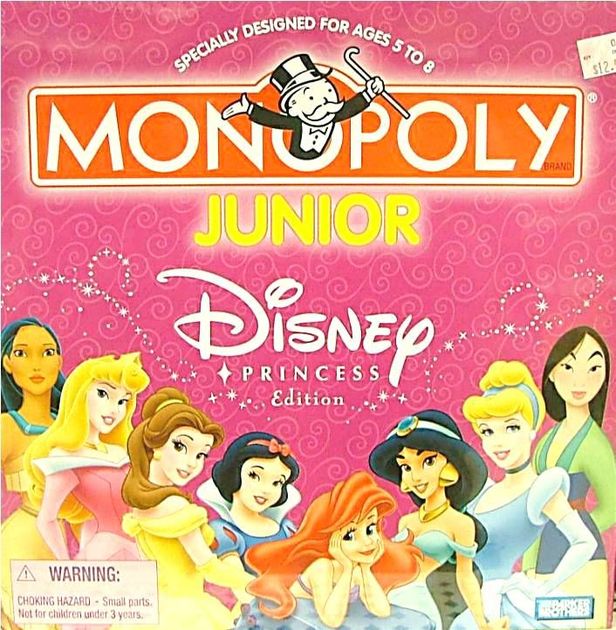 Monopoly Junior: Disney Princess | Board Game | BoardGameGeek