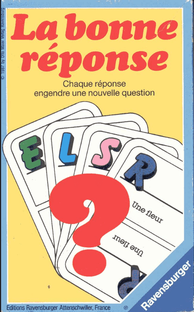 La bonne réponse | Board Game | BoardGameGeek