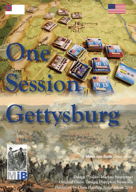 One Session Gettysburg | Board Game | BoardGameGeek