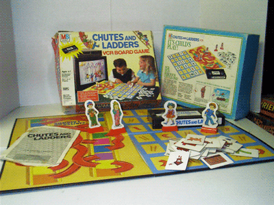 Chutes and Ladders VCR | Board Game | BoardGameGeek
