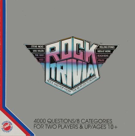 Rock Trivia | Board Game | BoardGameGeek