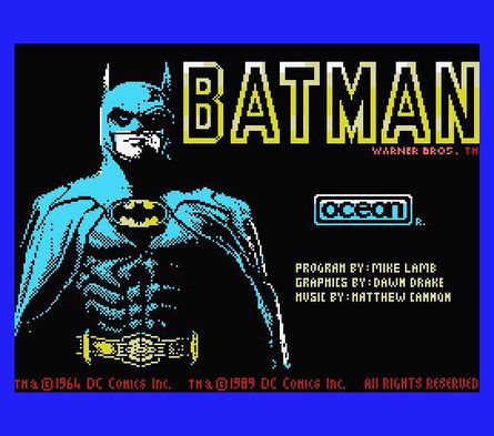 Batman (1986) | Video Game | VideoGameGeek