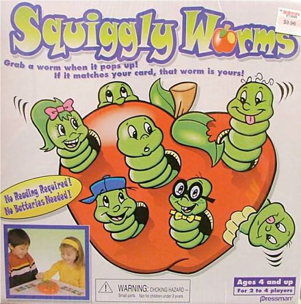Squiggly Worms | Board Game | BoardGameGeek