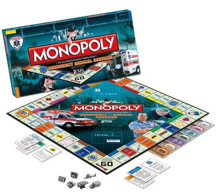 Monopoly: Emergency Medical Services Edition | Board Game | BoardGameGeek