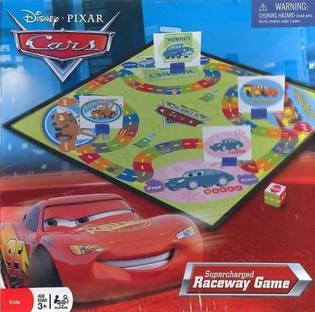 Disney Pixar Cars Supercharged Raceway Game | Board Game | BoardGameGeek