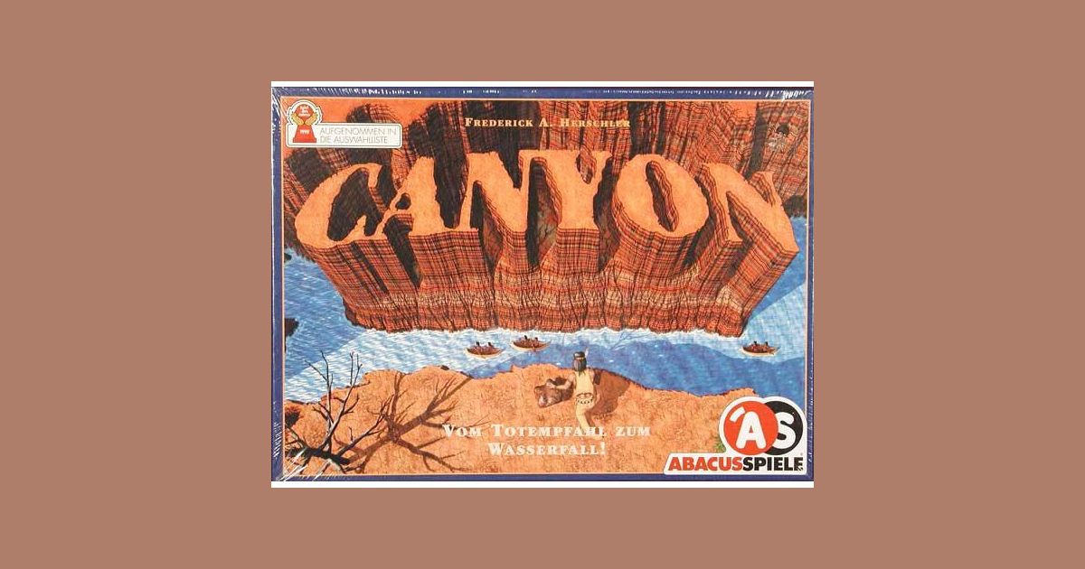 Canyon | Board Game | BoardGameGeek