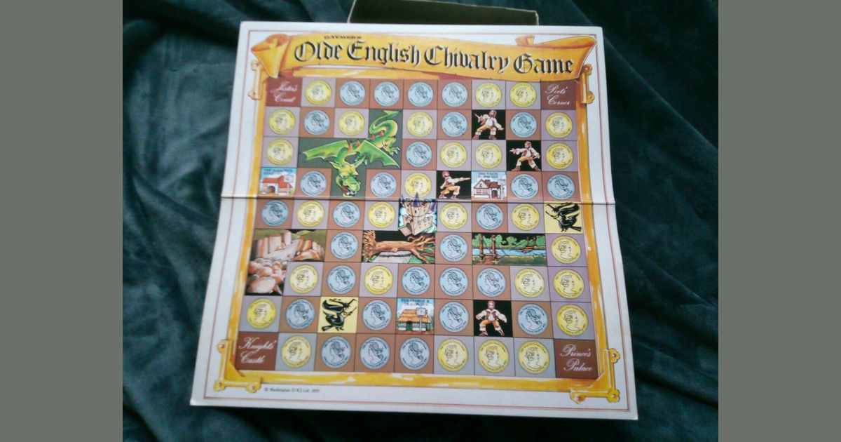 Olde English Chivalry Game | Board Game | BoardGameGeek