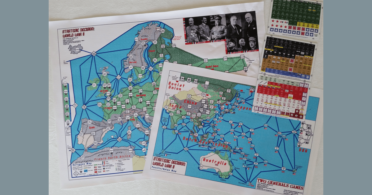 Strategic Decision: World War II | Board Game | BoardGameGeek