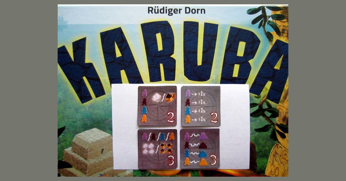 Karuba extension: bonus tiles | Board Game | BoardGameGeek