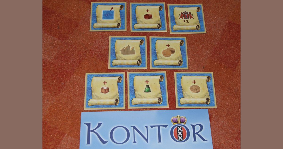 Kontor: Die Aktionstafeln | Board Game | BoardGameGeek