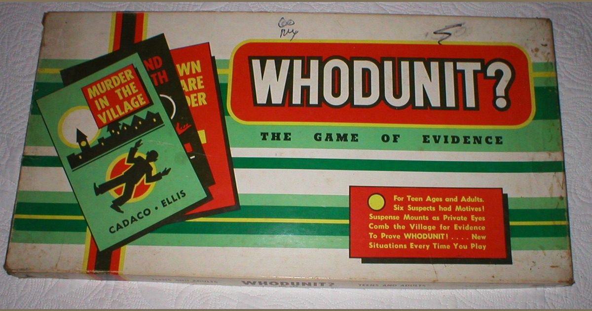 Whodunit | Board Game | BoardGameGeek