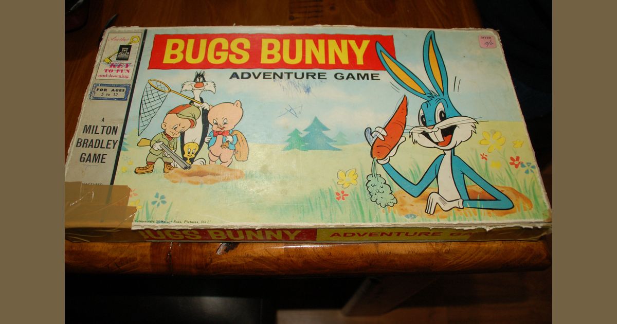Bugs Bunny Adventure Game | Board Game | BoardGameGeek