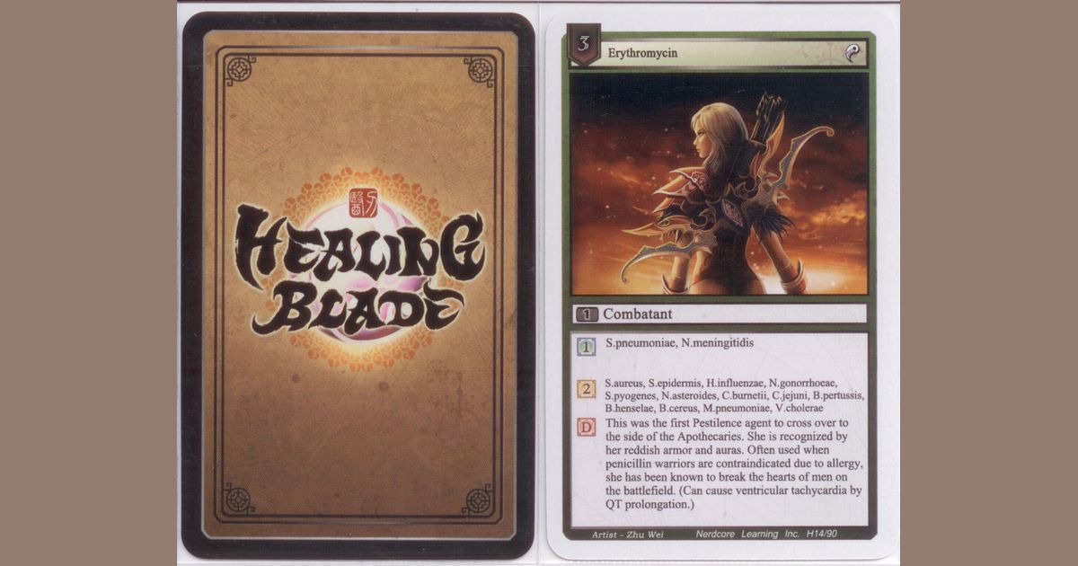 Healing Blade: Infectious Disease Card Battle | Board Game | BoardGameGeek