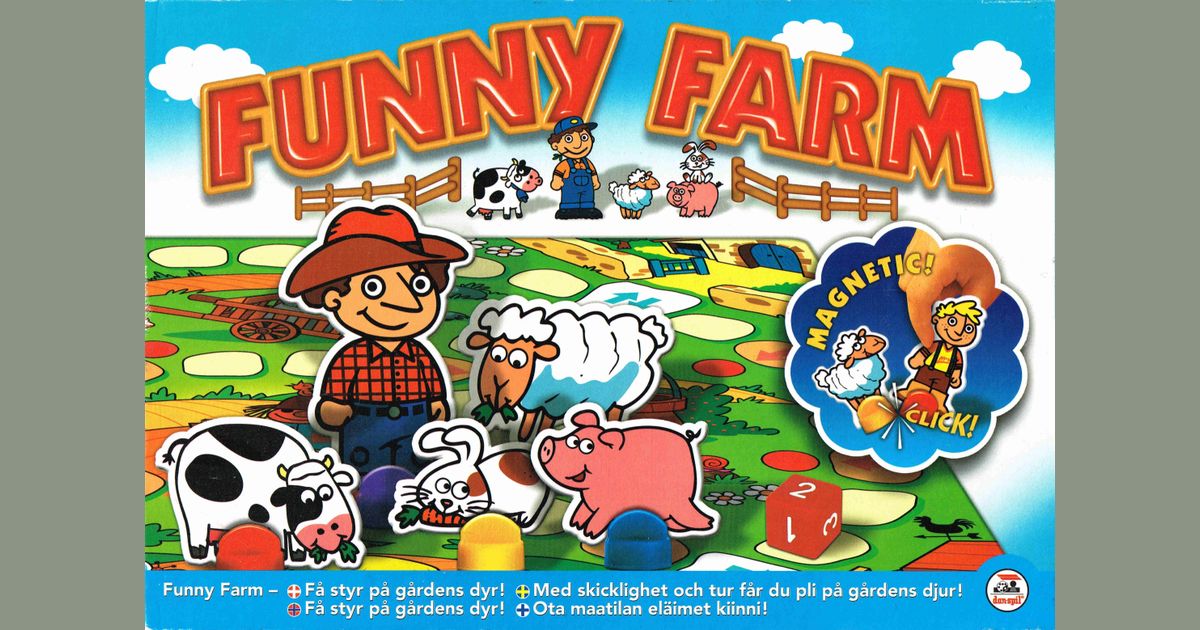 Funny Farm Board Game Boardgamegeek
