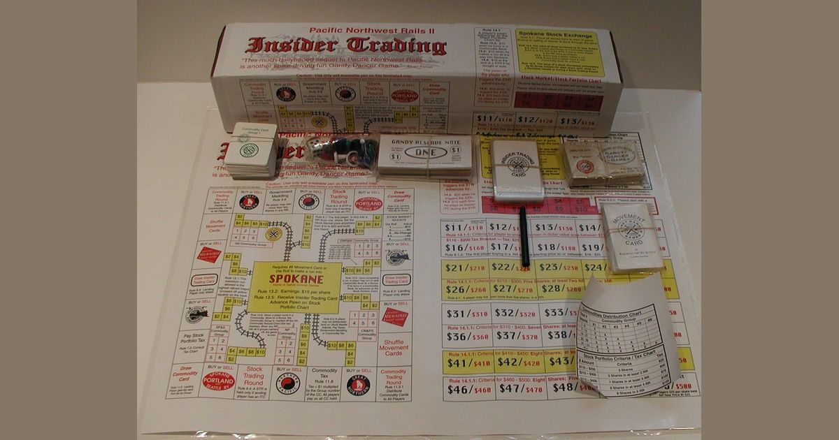 Insider Trading | Board Game | BoardGameGeek