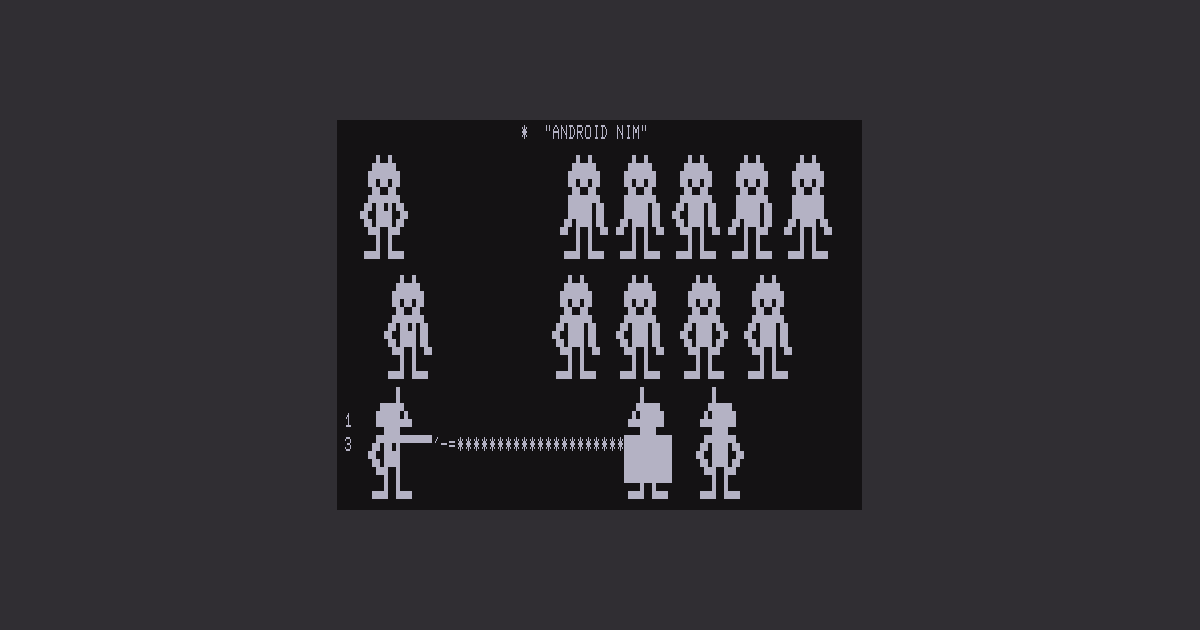 Android Nim | Video Game | VideoGameGeek