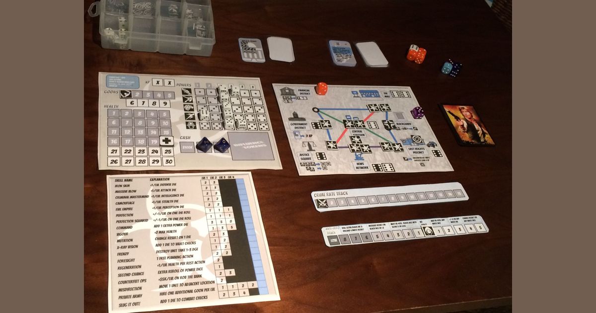 Anti-Hero | Board Game | BoardGameGeek