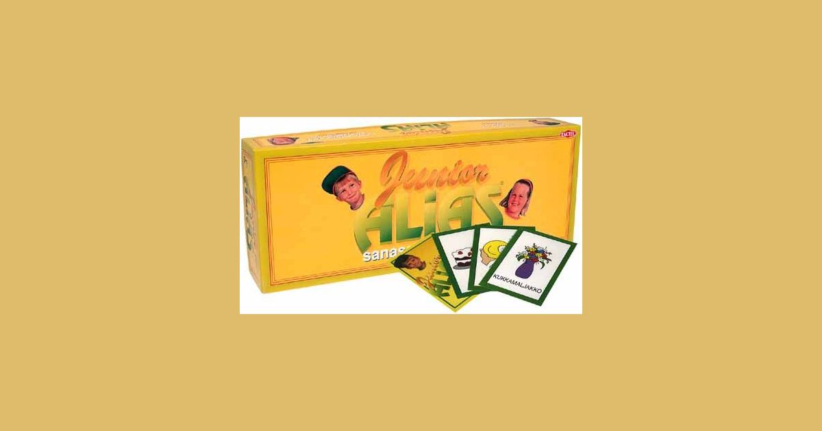 Junior Alias | Board Game | BoardGameGeek