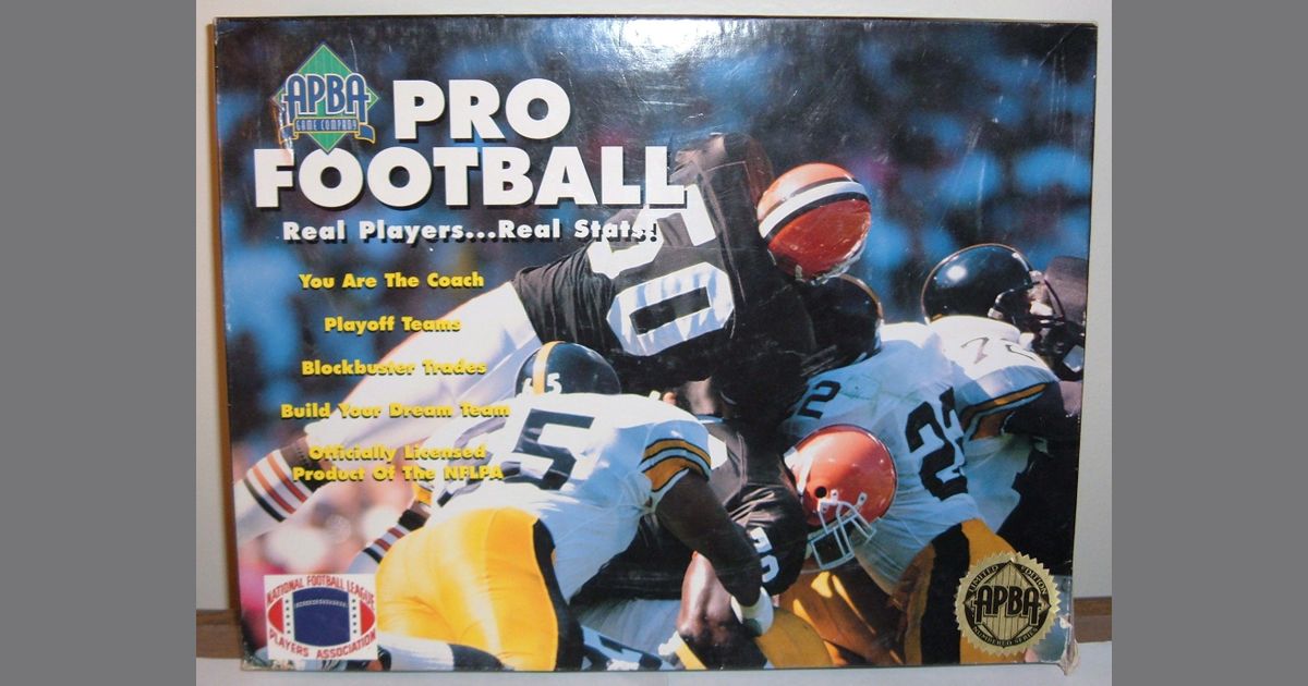 APBA Pro Football | Board Game | BoardGameGeek