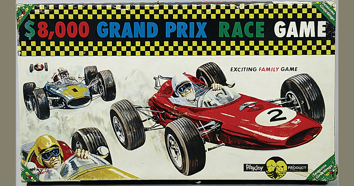 $8,000 Grand Prix Race Game | Board Game | BoardGameGeek