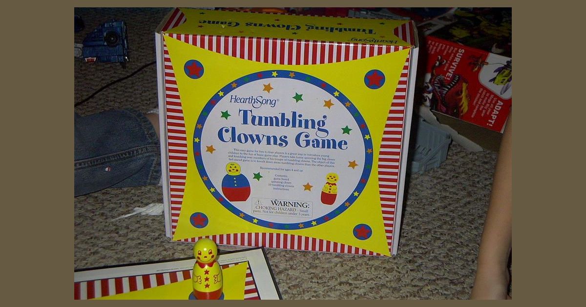 Tumbling Clowns Game | Board Game | BoardGameGeek