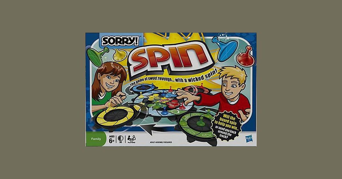 Sorry! Spin | Board Game | BoardGameGeek