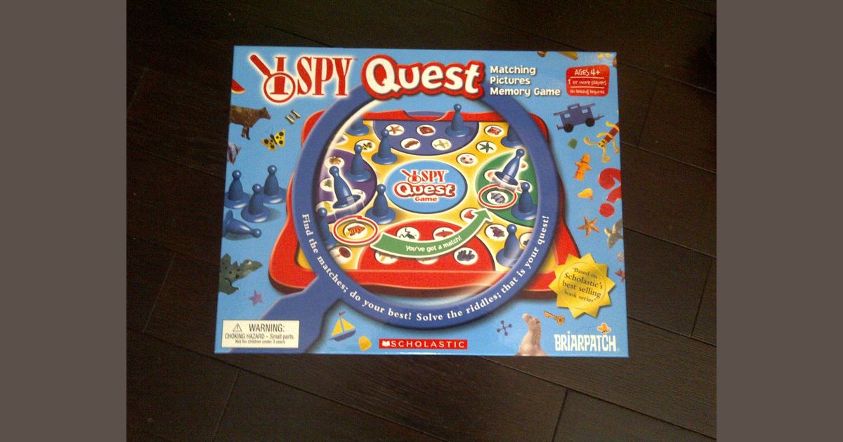 I Spy Quest | Board Game | BoardGameGeek