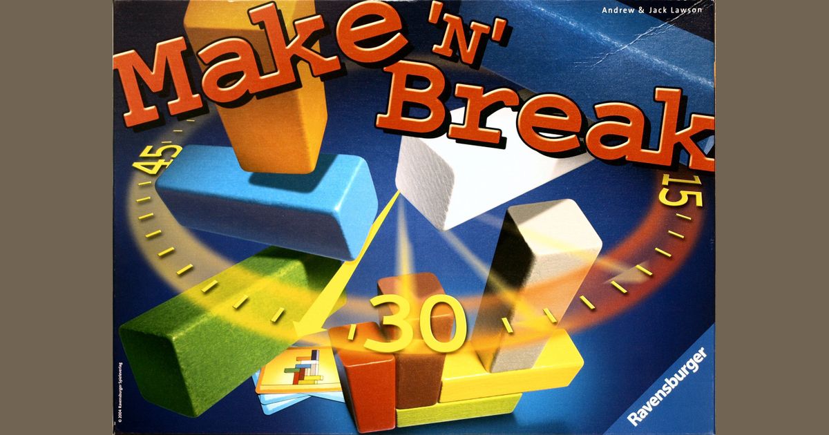 Make 'n' Break | Board Game | BoardGameGeek