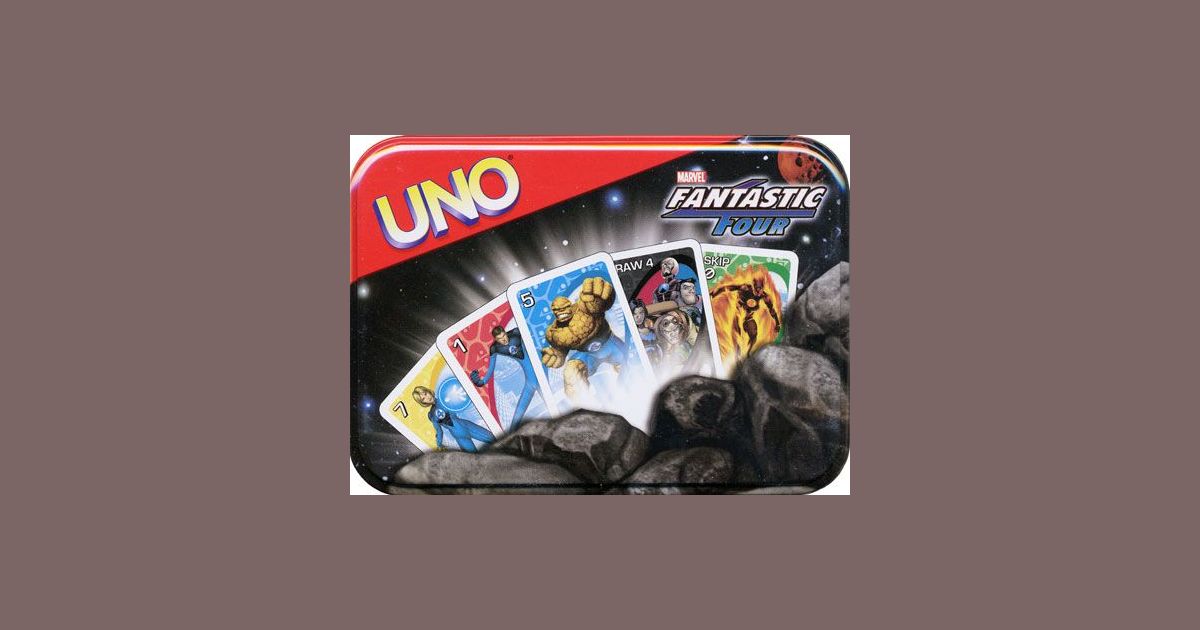 UNO: Fantastic Four | Board Game | BoardGameGeek